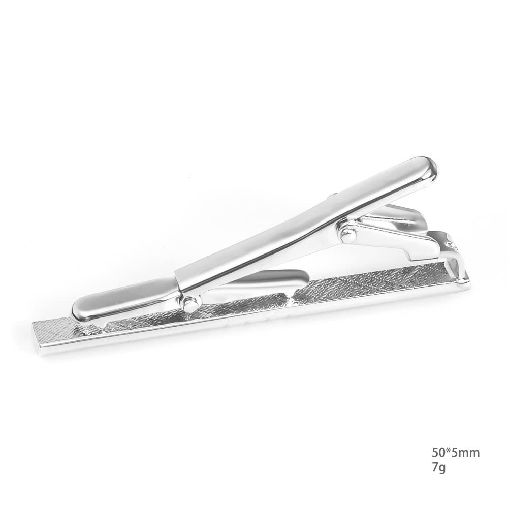 Men's tie Clip Cufflinks Tie Clip Cufflinks Set Fashion Men's Shirt Cufflinks Collar Clip Set