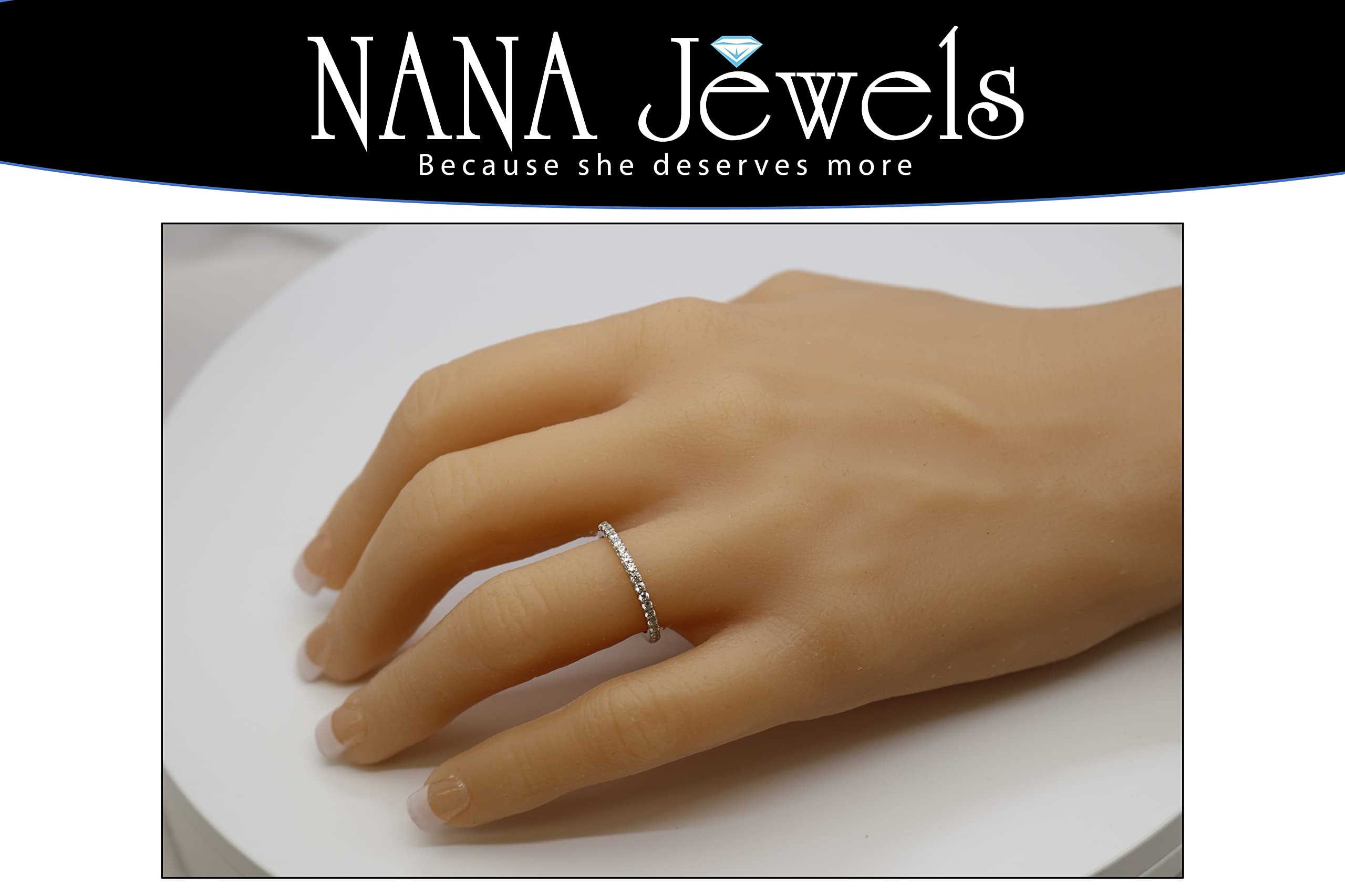 NANA Jewels 2.00ct Matrix Simulated Diamond Solitaire Engagement Ring Wedding Set w/Pure Brilliance Zirconia Size 7