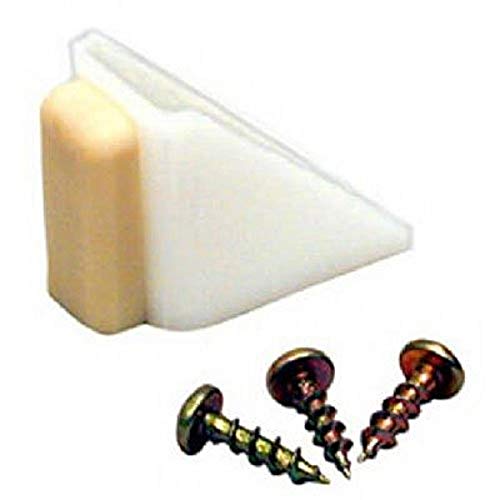 LE JOHNSON 2155PPK1 1" Bump Door Stop , White