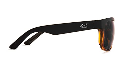 Kaenon Men's Burnet XL Polarized Sunglasses, Matte Tortoise