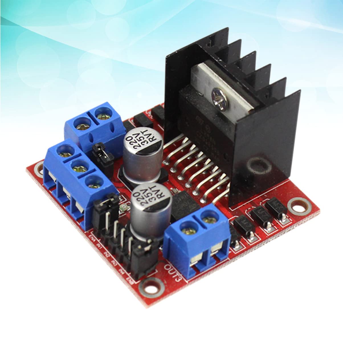 VILLCASE h Bridge Power Bridge 205 Microstepping Electromagnet Kit Dual h Bridge Controller Board Sfp Module Stepper Driver Moter Driver Board M Drive Module Car Dc Motor