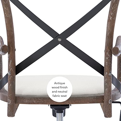 Linon Home Décor Grey Café Office Mavis Chair