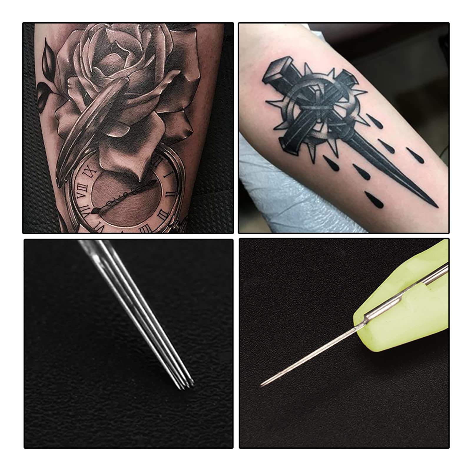 Stick Tattoo Needles Supply Tattoo 50ML Tattooing And Tool Set DIY Hand Tattoo accessories Body Piercing Kit Tattoo Supplies