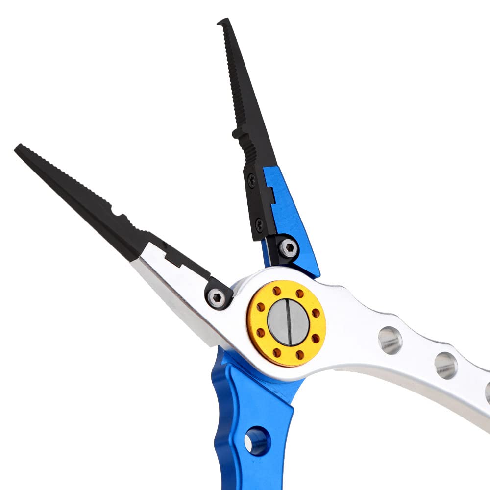 MengK Fishing Pliers Lip Gripper Kit Line Cutter Hook Remover Fishing Tool