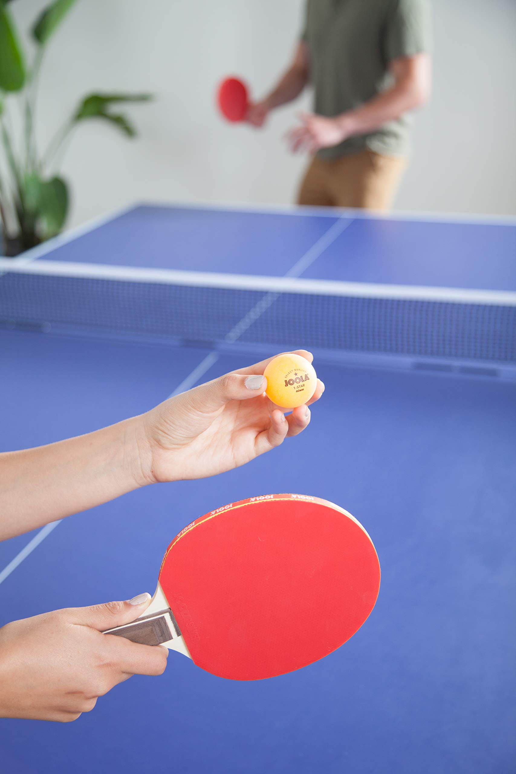 JOOLA Essentials 40mm Orange Table Tennis Balls, 6CT