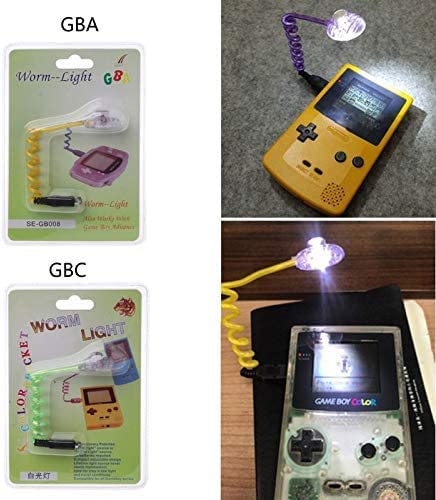 Rymfry Worm Light WoLight Led Illumination for Gameboy Color Pocket GBC GBP Console