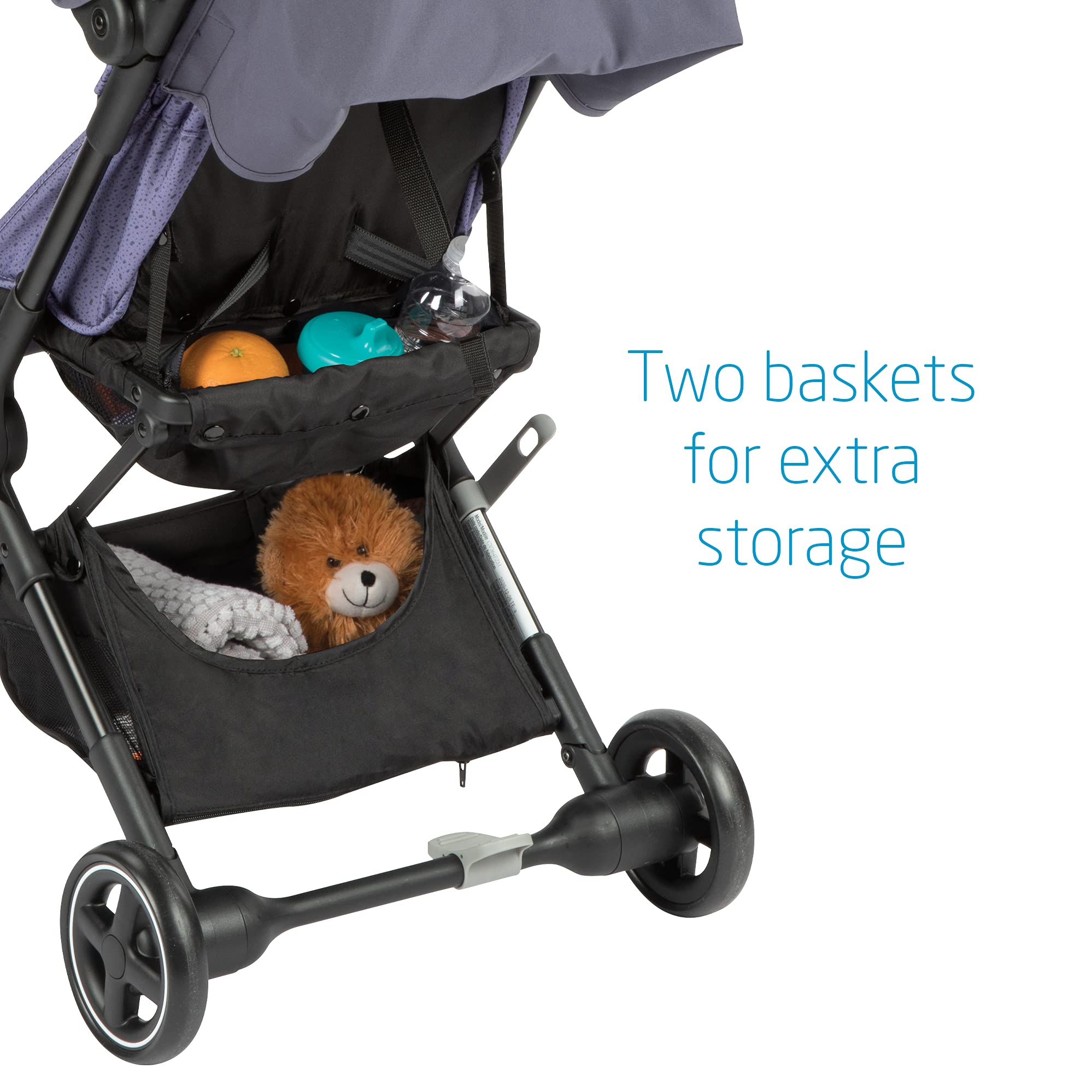 Maxi-Cosi Lara Lightweight Ultra Compact Stroller, Tetra Plum