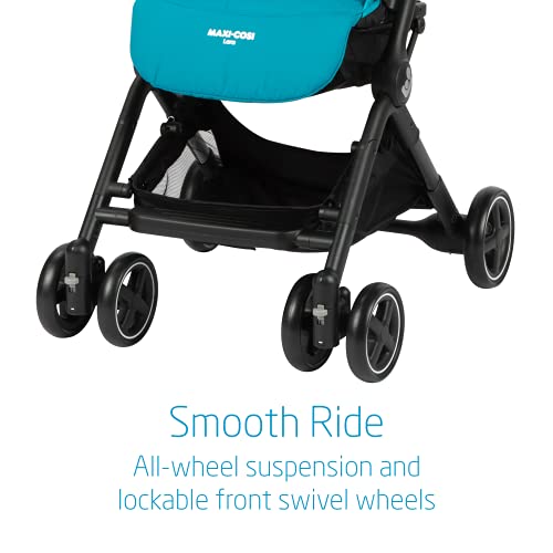 Maxi-Cosi Lara Lightweight Ultra Compact Stroller, Tetra Teal