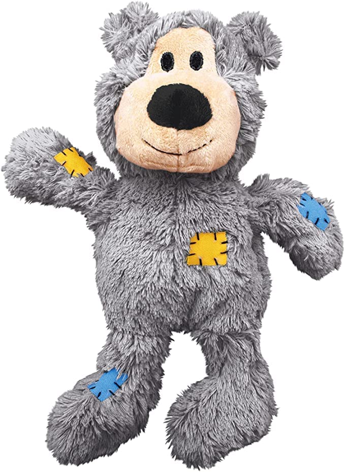 Kong Wild Knots Bears Durable Dog Toys Size:Med/Large Pack of 2, Medium Breeds