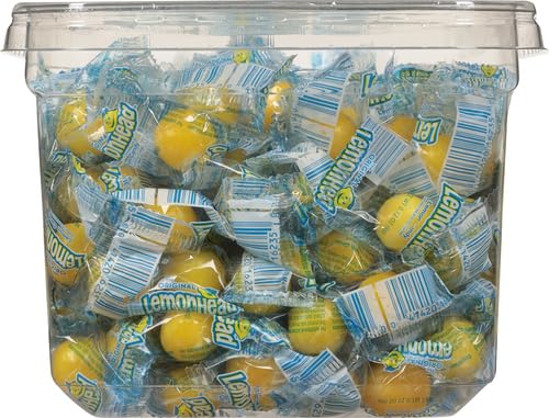 Lemonhead Hard Lemon Candy, Individually Wrapped Candy (150 Count)