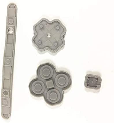 Rymfry Silicone Conductive Pads Rubber D-pad Buttons Touches Pad for PS2 Nintendo 3DS XL LL Controller
