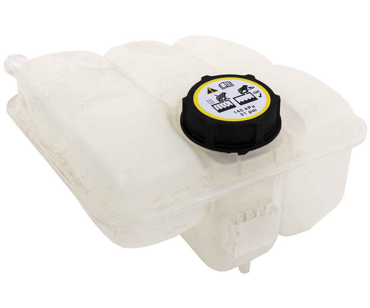 KARPAL Engine Coolant Recovery Expansion Tank and Cap Compatible With Ford 2013-2018 C-Max 2013-2016 Escape 2012-2018 Focus 2014-2018 Transit Connect Replacement For 603382