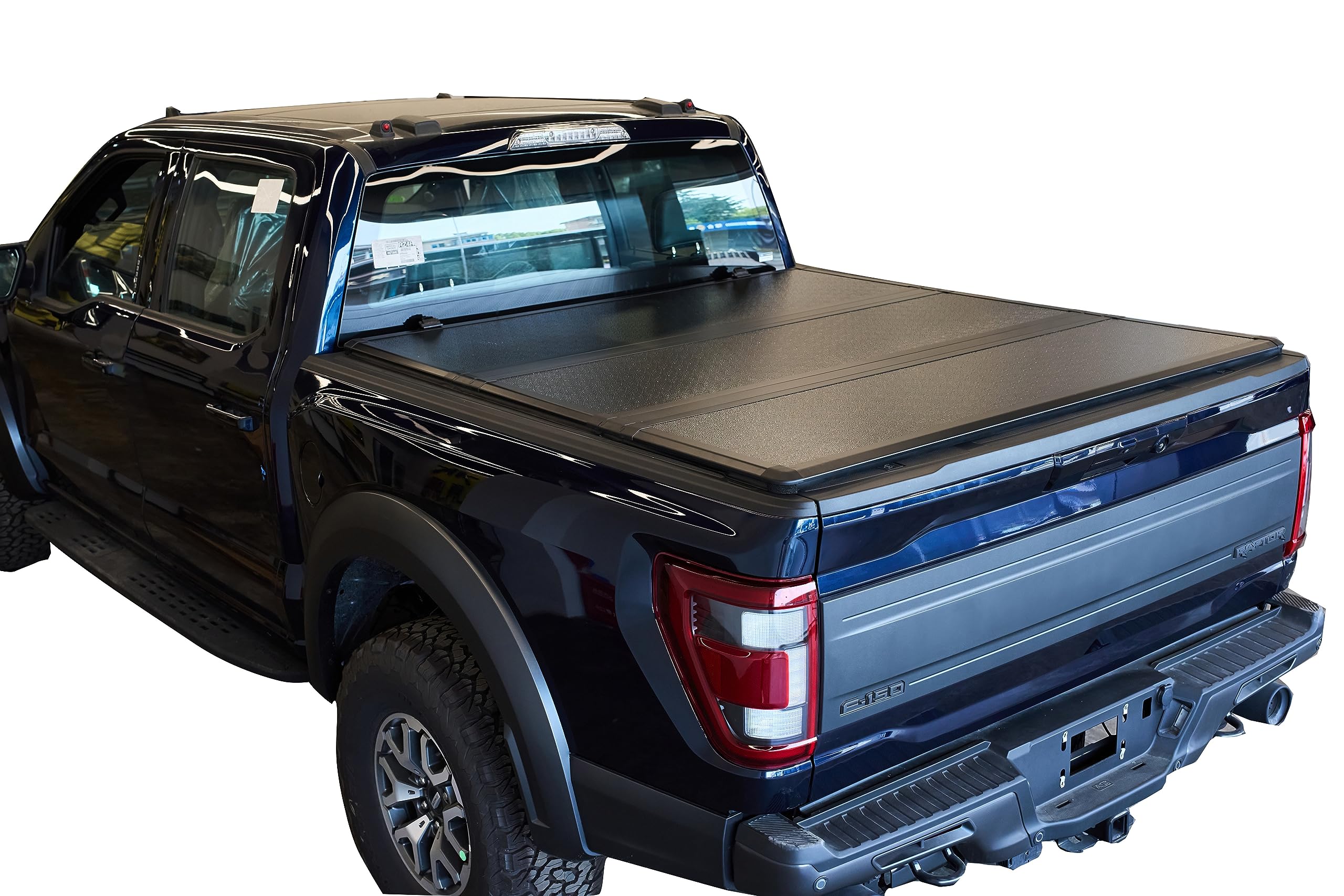 Lotyjonkk Hard Tri-Fold Truck Bed Tonneau Cover Compatible with 2016-2023 Toyota Tacoma SR5 Access cab 5'/60.5" Bed(Excludes Trail Special Edition Storage Boxes) YG103