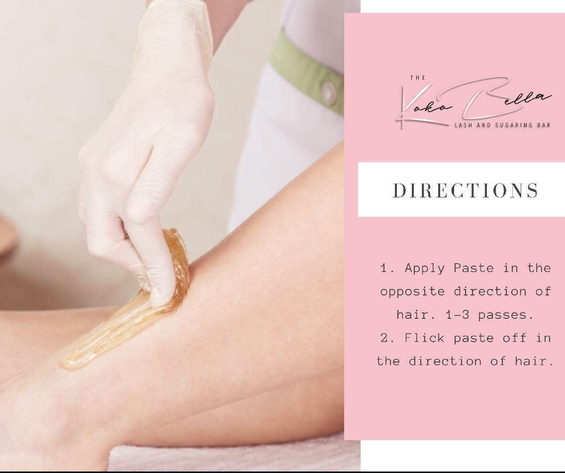 Kookie Bella Sugaring Paste for Hair Removal Natural Wax (Medium)