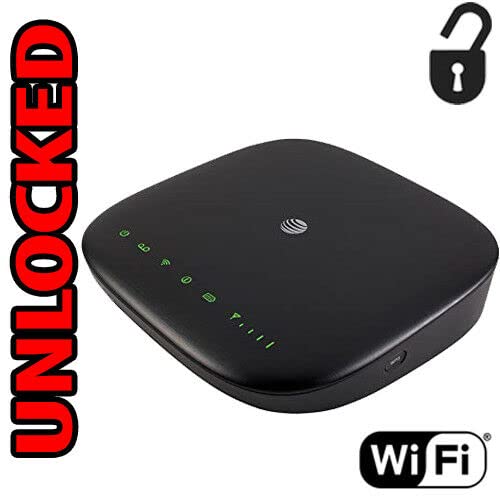 Router ZTE MF279 AT&T Wireless Internet GSM Unlocked | 4G LTE Wi-Fi | Mobile Router | Smart Home Hub | Connects Up to 20 Devices | Secure Wireless Network Anywhere (with Antennas)