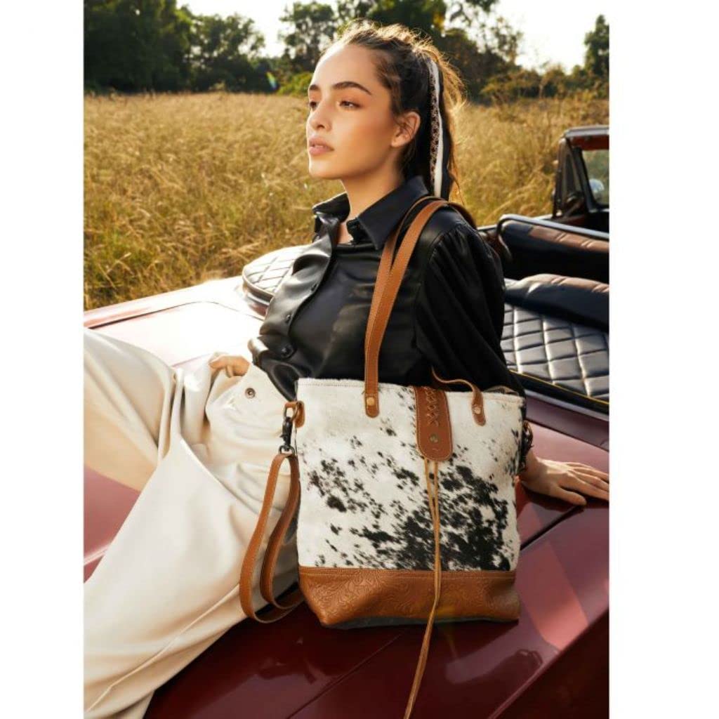 Myra Bag Galaxy Canvas & Hairon Bag S-3336