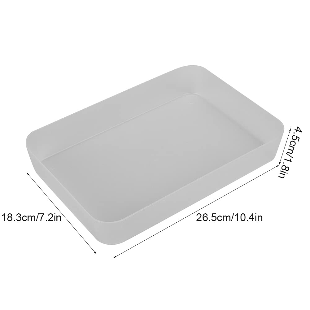 MOUMOUTEN Silverware Drawer Organizer Cutlery Tray, Drawer Organizer for Cutlery Chopsticks Spoon Folk Scoop in Kitchen Bedroom Living Room