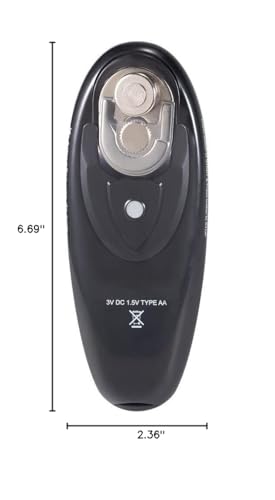 Portable Electric Can Openers, Safe Fast Electric Automatic Can Opener Smooth Edge For Commercial Home(Batteries not Included)