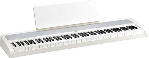 Korg B2SP Digital Piano - Black Bundle with Furniture Stand, Three-Pedal Unit, Bench, Instructional Book, Austin Bazaar Instructional DVD, and Polishing Cloth