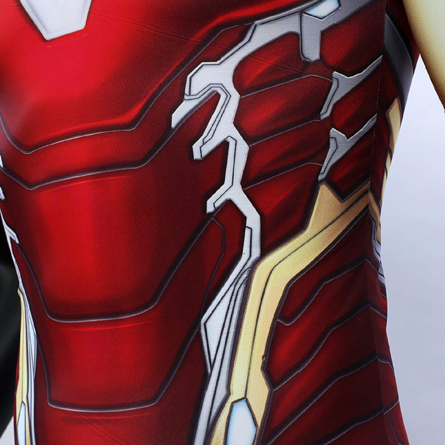 Men's Compression Sport Fitness Shirt 3D Print Workout Quick-Drying T-Shirt(X-Large,Red
