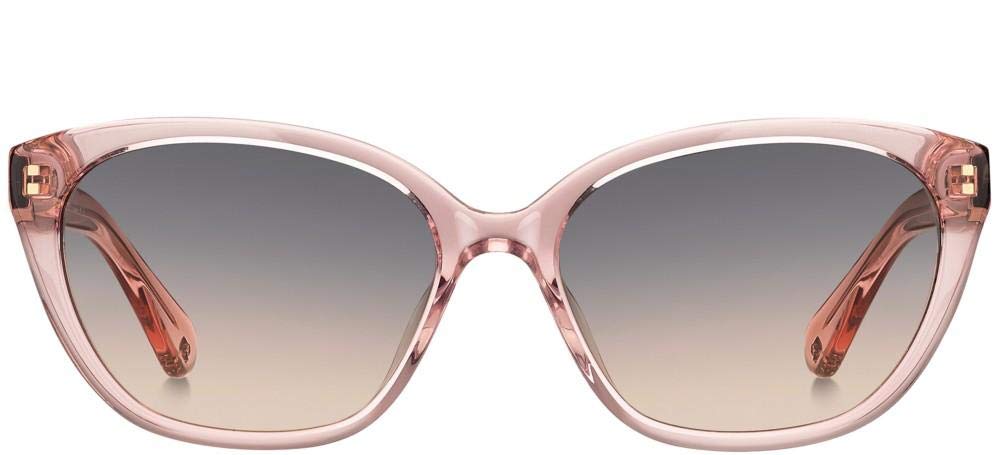 Kate Spade New York Women's Philippa/G/S Cat Eye Sunglasses, Pink/Gray Shaded Pink, 54mm, 16mm