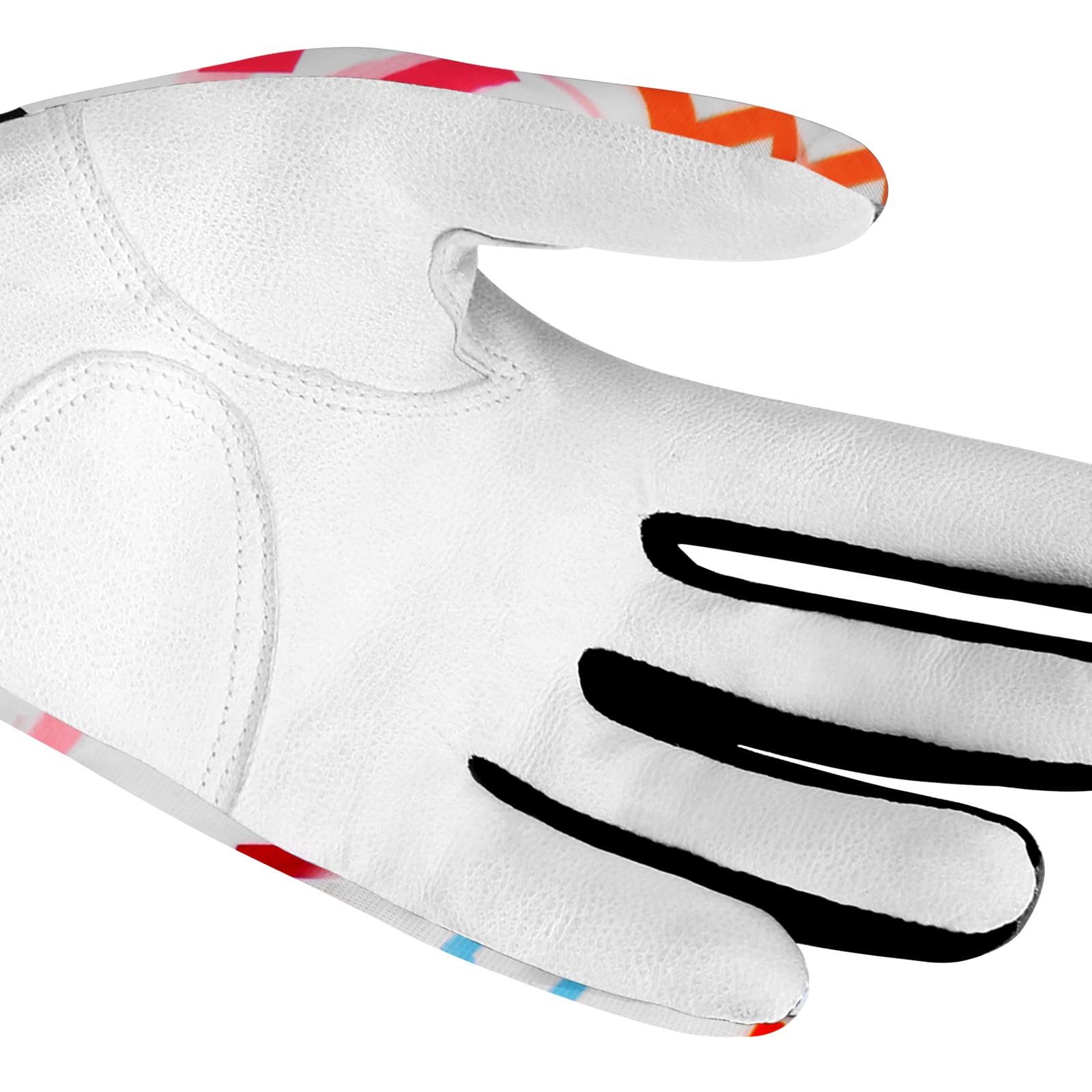 Monster Equips Women's Golf Gloves - Genuine Cabretta Leather - Premium Tour Golf Glove (Medium)