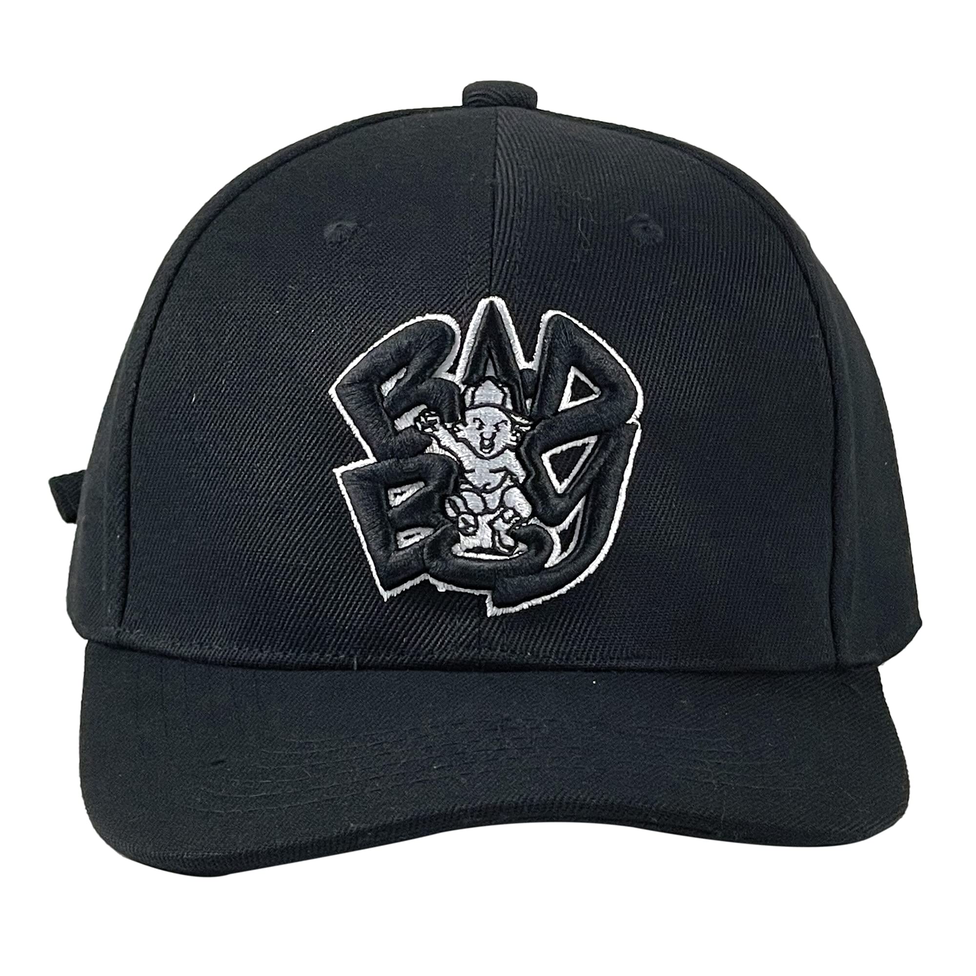 Kaleid Bad Boy Snapback Dad Hat Sport Outdoors Adjustable Baseball Cap Embroidered Black White,7-7 5/8