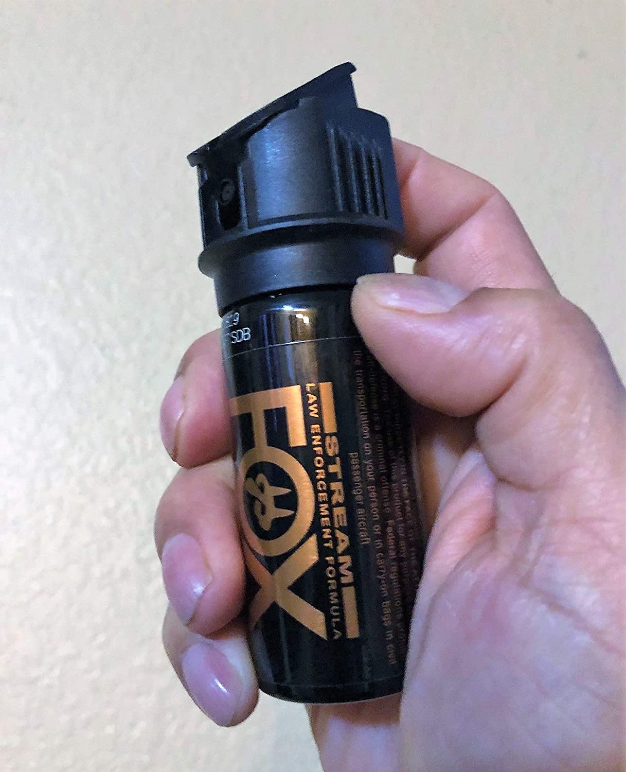 MANDBOY Fox Labs, 154FTSDB Five Point Three Squared, Pepper Spray for Self Defense 4% OC (Pack of 2)