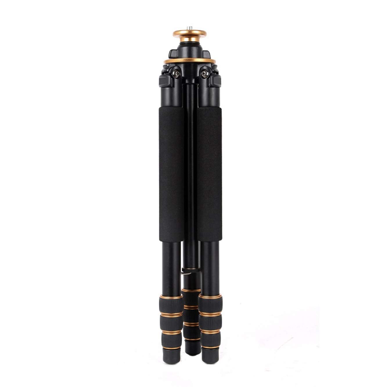 LLluckyHW Camera Tripod Overhead Tripod Desktop Macro Mini Tripod Action Camera Selfie Stick Twist Lock Tripod Bag Handycam Camcorder Use as Camera Tripod (Color : Aluminum)