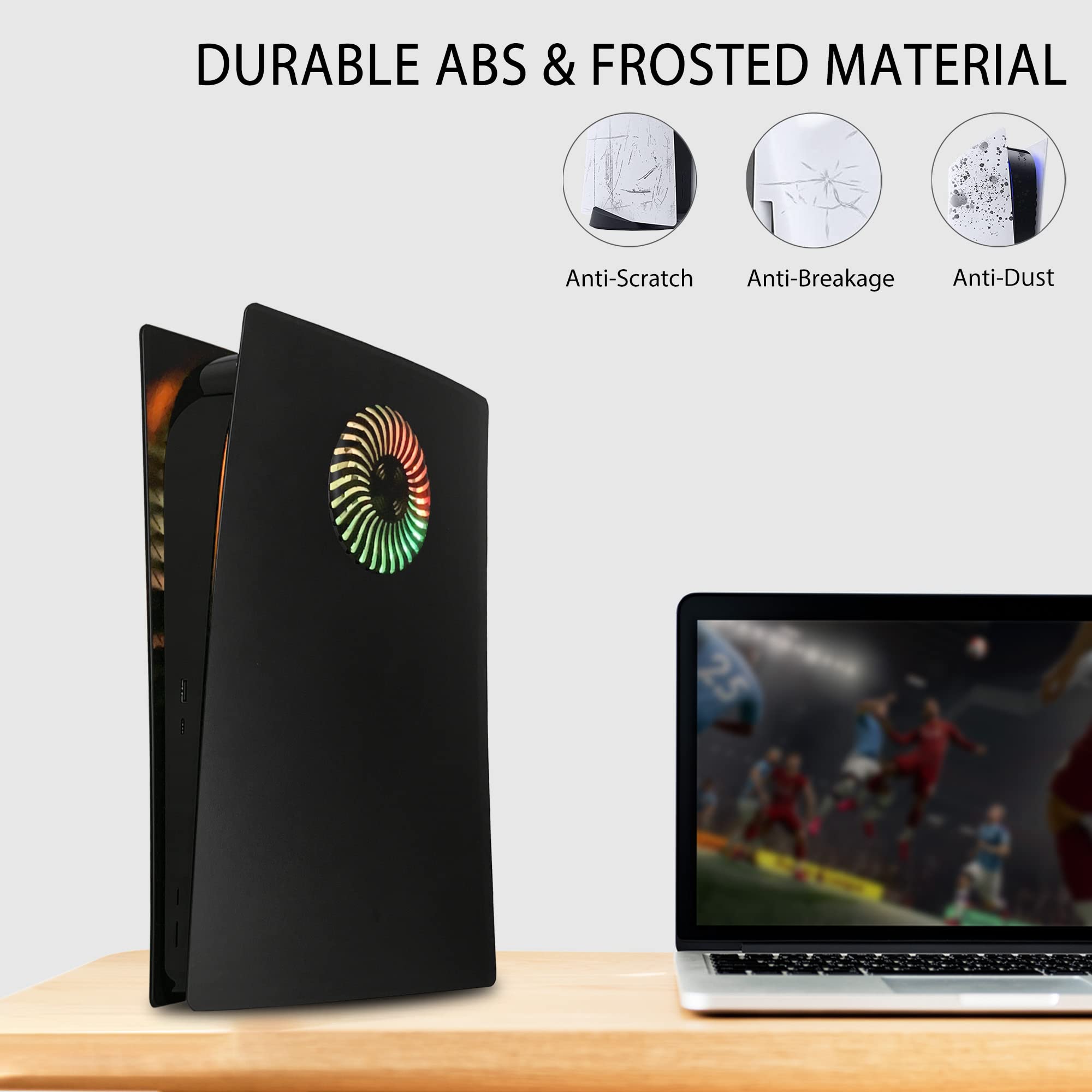 RGB Light Strip DOBEWINGDELOU 400+ Effects LED Light Ring for Digital Edition and Disc Edition DIY Decoration Accessories