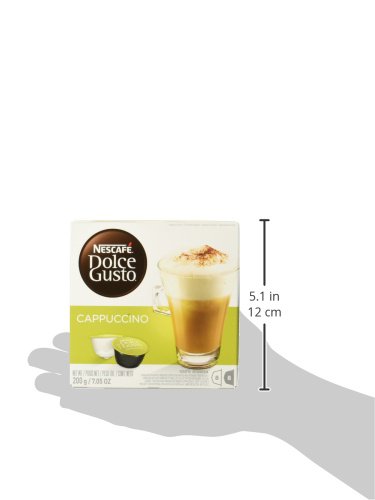 NESCAFÉ Dolce Gusto Coffee Capsules Cappuccino, 16 Count (Pack of 3)