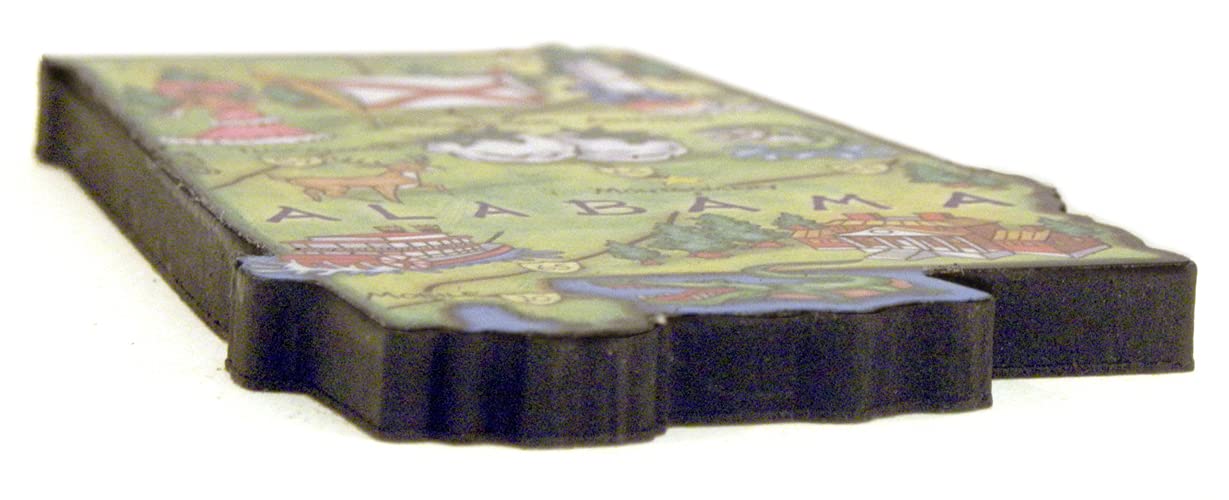 Ohio Artwood State Magnet Collectible Souvenir by Classic Magnets