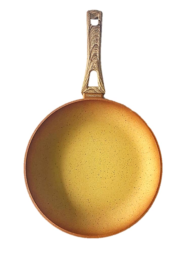 Neware Frying Pan 20cm Non Stick Terra Cotta Fry Pan 8" SARTEN para HUEVOS