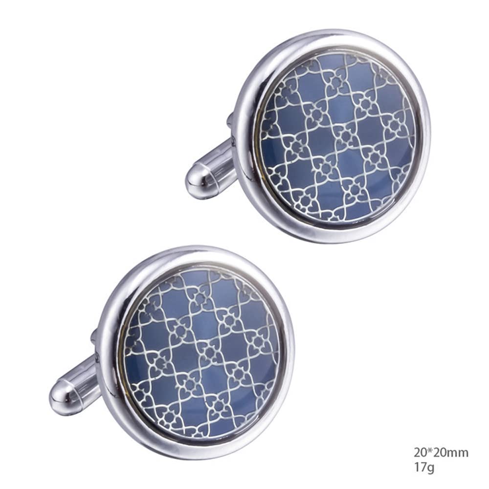 Men's Tie Clip Cufflinks Set Placket Button Set Dress French Shirt Cufflinks