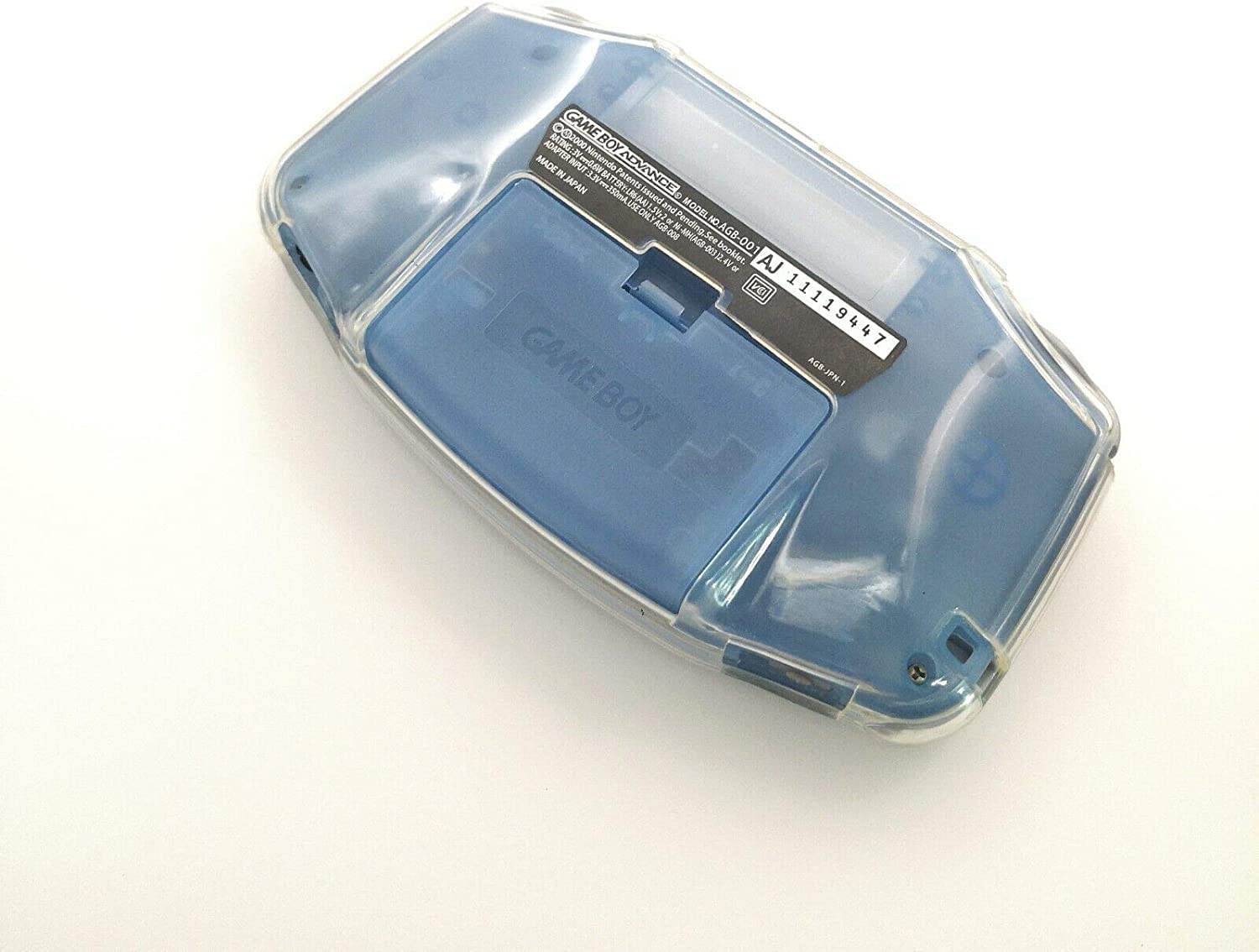 Rymfry TPU Clear Transparent Protective Case Shell Cover for Gameboy Advance GBA Replacement (Clear)