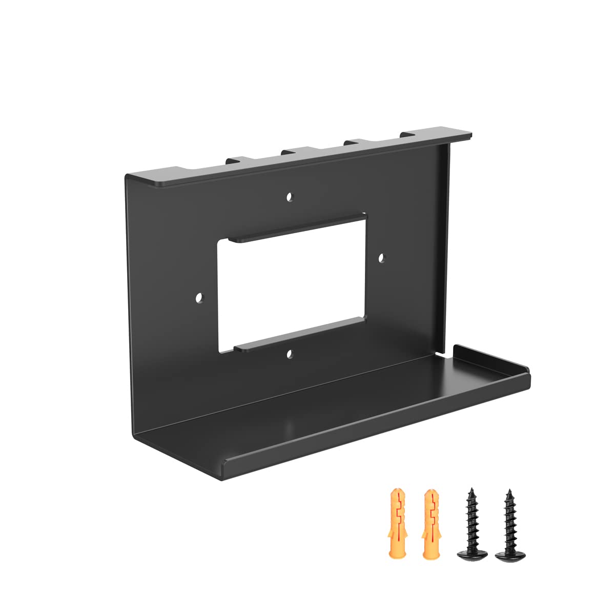 Monzlteck Wall Mount for Switch/Switch OLED,Near The TV Or Under The Desk,Space Saving