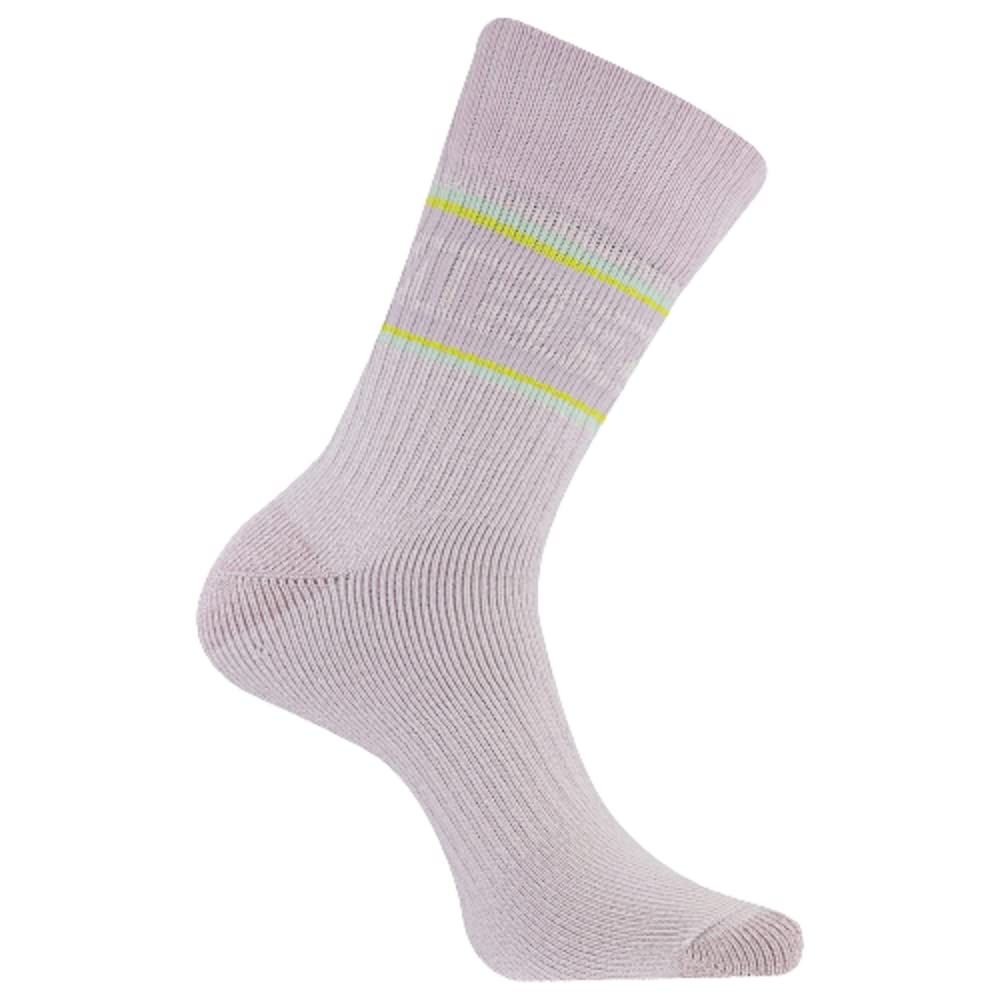 Merrell Adult's Brushed Thermal Crew Socks-1 Pair Pack-Unisex Cushion and Soft Inner Layer, Lavender, S/M (Men's-5-8.5 /-Women's-5-9.5)