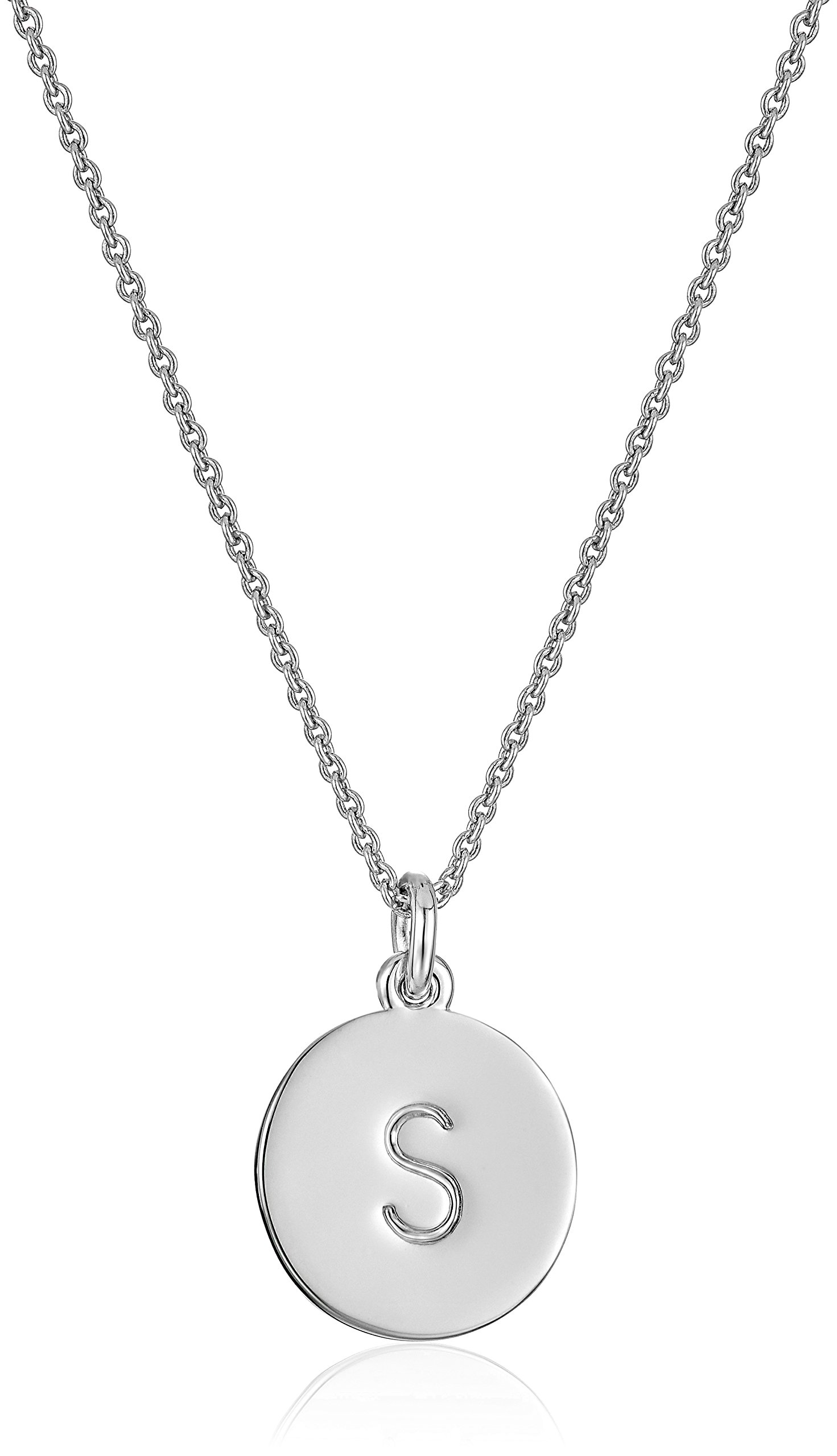 kate spade new york "S" Pendant Necklace, 17" + 3.5" Extender