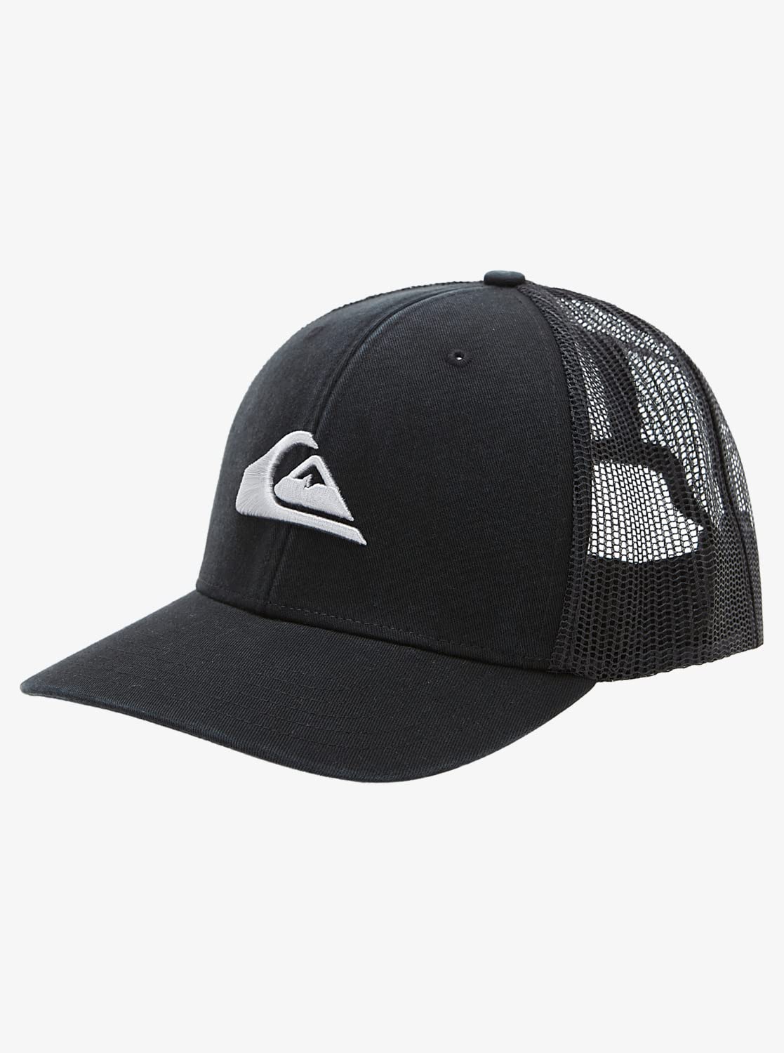 Quiksilver Men's Grounder Trucker Hat, Dark Slate, One Size