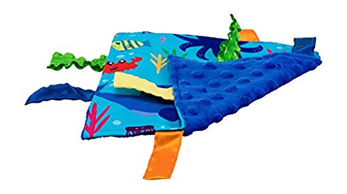 The Learning Lovey Water Baby Ocean Animals Crinkle taggy Sensory Toys Gift Set