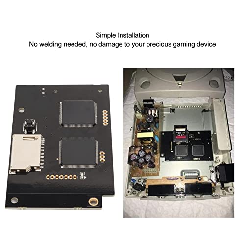 Optical Drive Simulation Board V5.15b for SEGA Dreamcast VA1 Game Console, Optical Drive Board Replacement, Compatible with GDEMU V5.5 V5.15 V5.15b