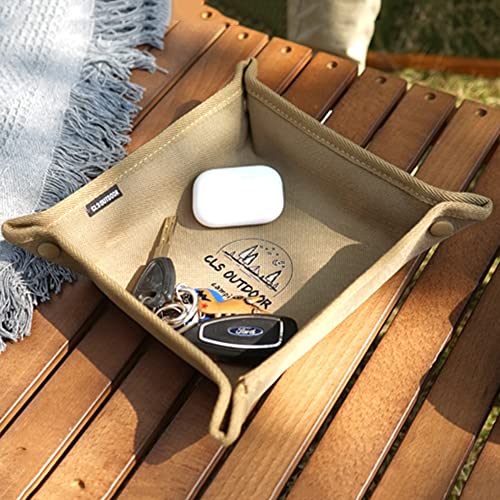LONGSHENGDA 600D Oxford Cloth Storage Box Portable Camping Travel Hall Desktop Jewelry Sundries Makeup Lipstick Organizer Tray