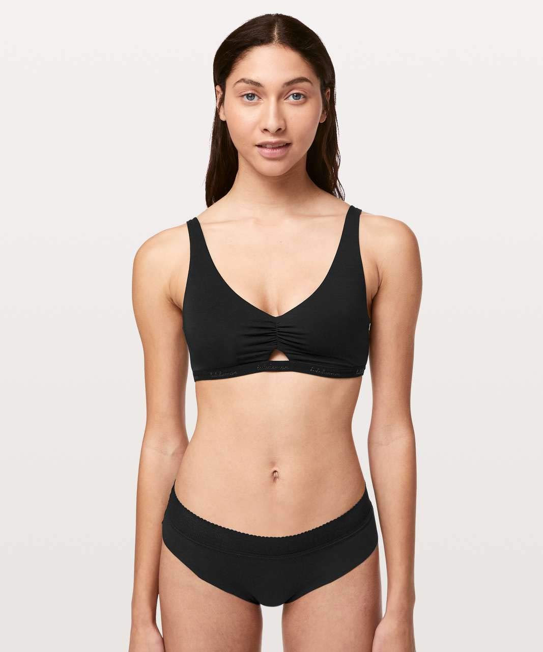 lululemon Simply There Bralette (Black, Small)