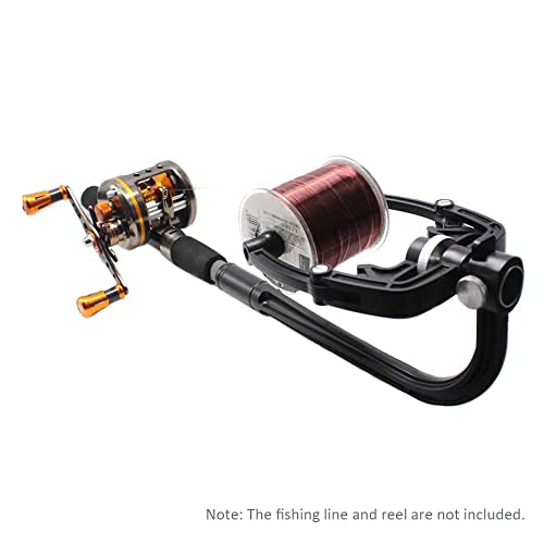MengK Fishing Line Winder Spooler Fishing Reel Line Winder Spooling Machine Tool
