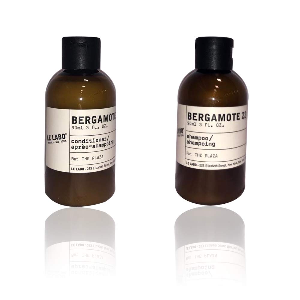 Le Labo Bergamote 22 Shampoo & Conditioner - lot of 2 (1 of each) - 3oz bottles.