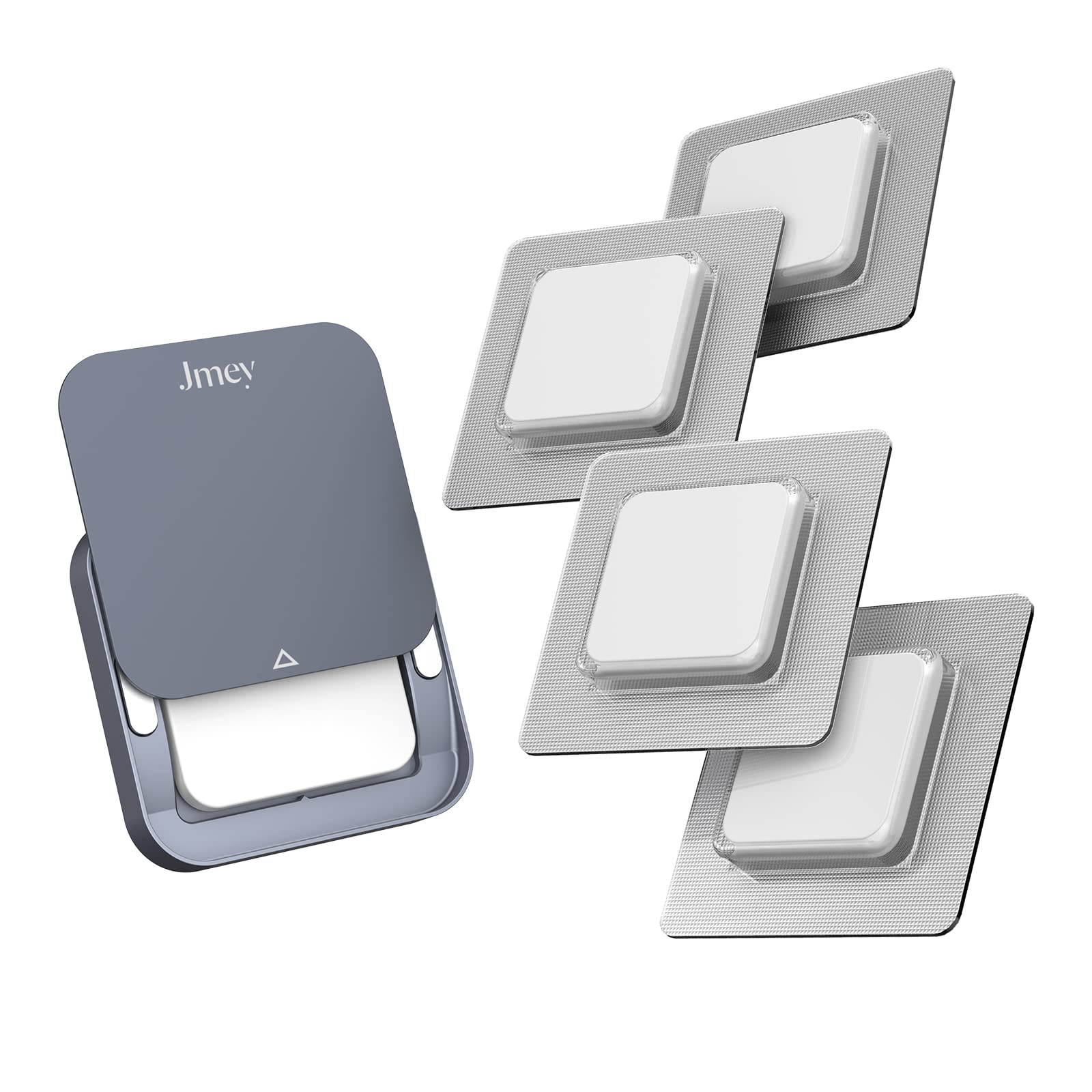 Jmey Car Air Fresheners Designed for Tesla Model 3/Model Y, 1x Scent Locket + 4x Scent Pods (2x Sea Breeze + 2x Mint)