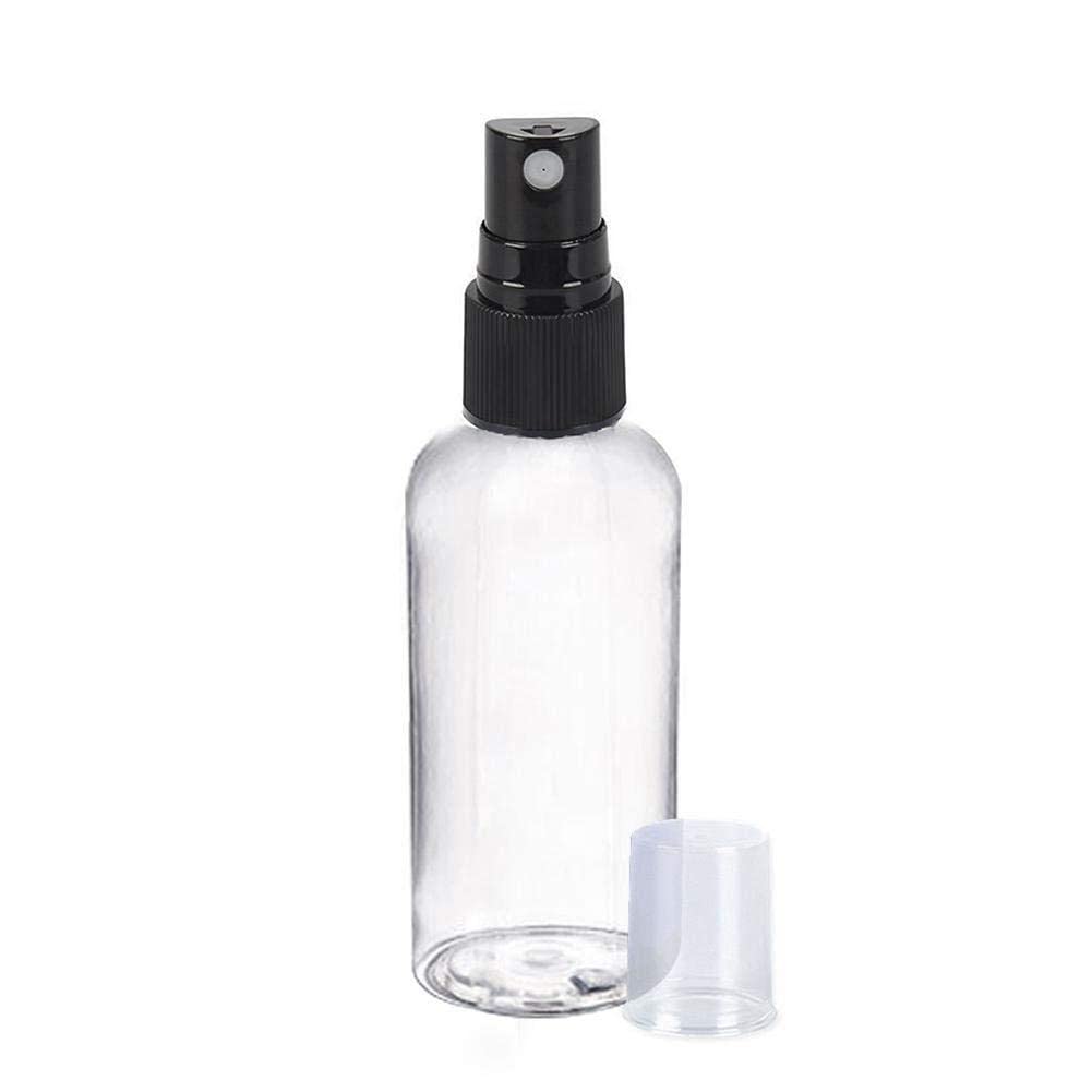 Transparent Empty Spray Bottles Portable Plastic Refillable Container Empty Cosmetic Container 50ml/60ml/75ml/80ml/100ml/120ml