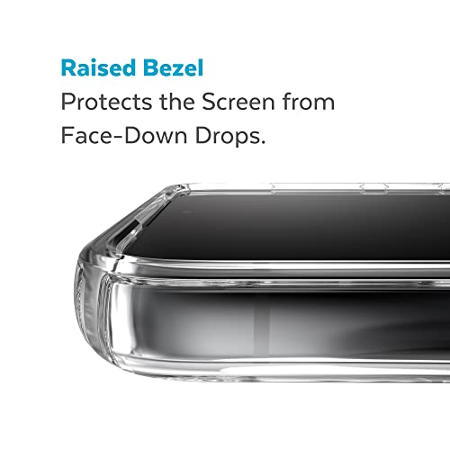 Speck Products Presidio Perfect Clear Case Fits Samsung Galaxy S23, Clear/Clear
