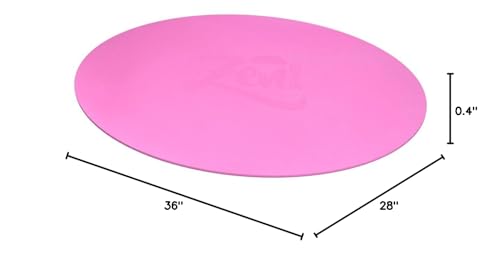 KB Design Zenstand Meditation/Yoga Mat for Children, Social Distancing Mat for Schools, Daycares, Libraries, Pink