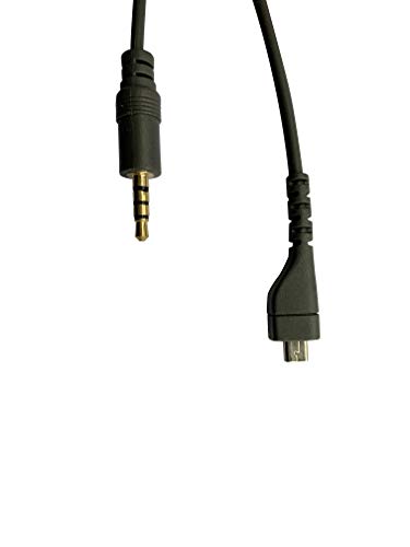 Mars Fox HEADSET to 4-POLE 3.5MM Audio Cable for SteelSeries Arctis 3, Arctis Pro Wireless, Arctis 5, Arctis 7, Arctis Pro Gaming Headset 1.5meters
